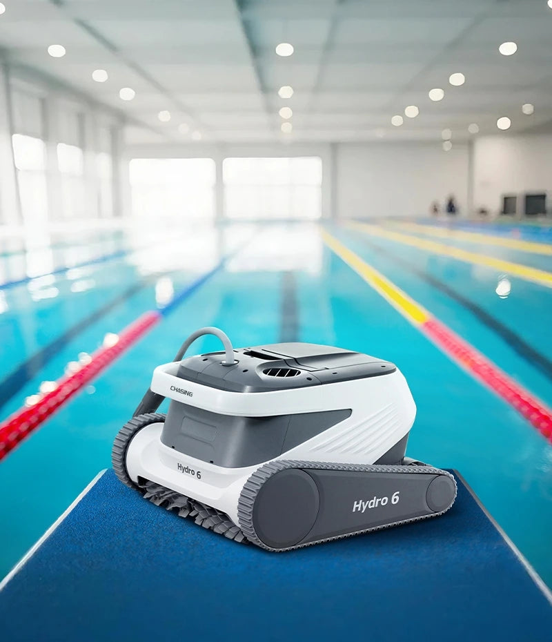 Hydro 6 Commercial Corded Pool Cleaner for Large Pools | Best Automatic ...